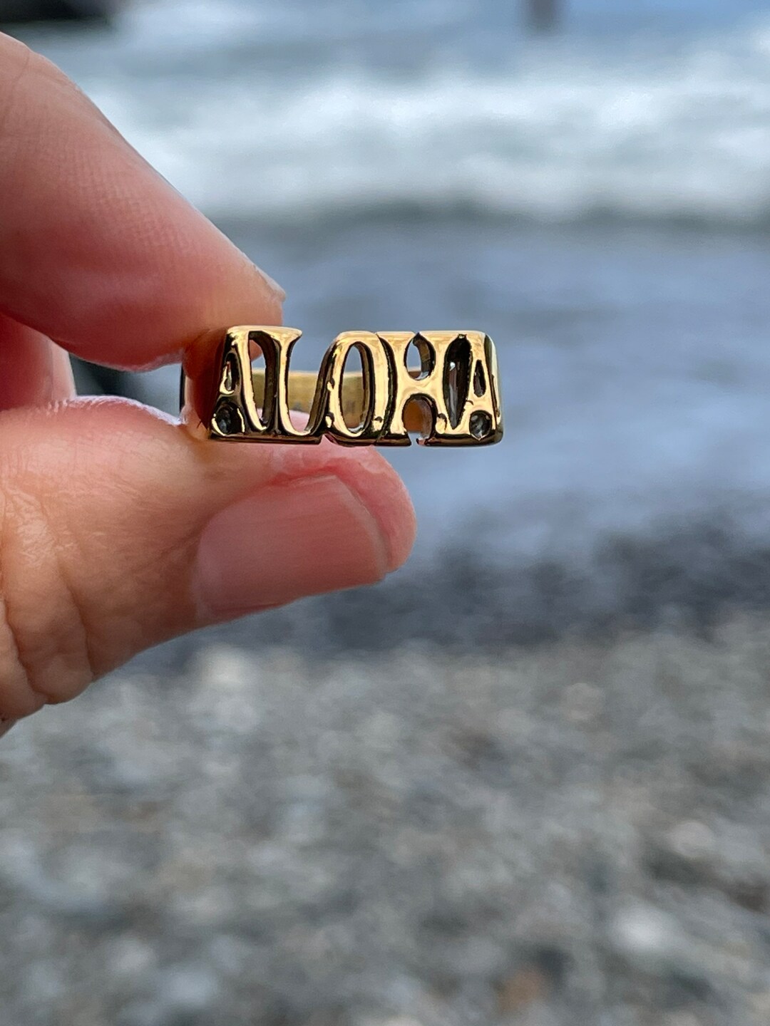 ALOHA Ring ADD ON. Add to Your Order and Save 25% - Etsy
