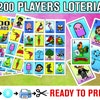 Loteria for Kids Printable Mexican Loteria Game for Kids Mexican ...