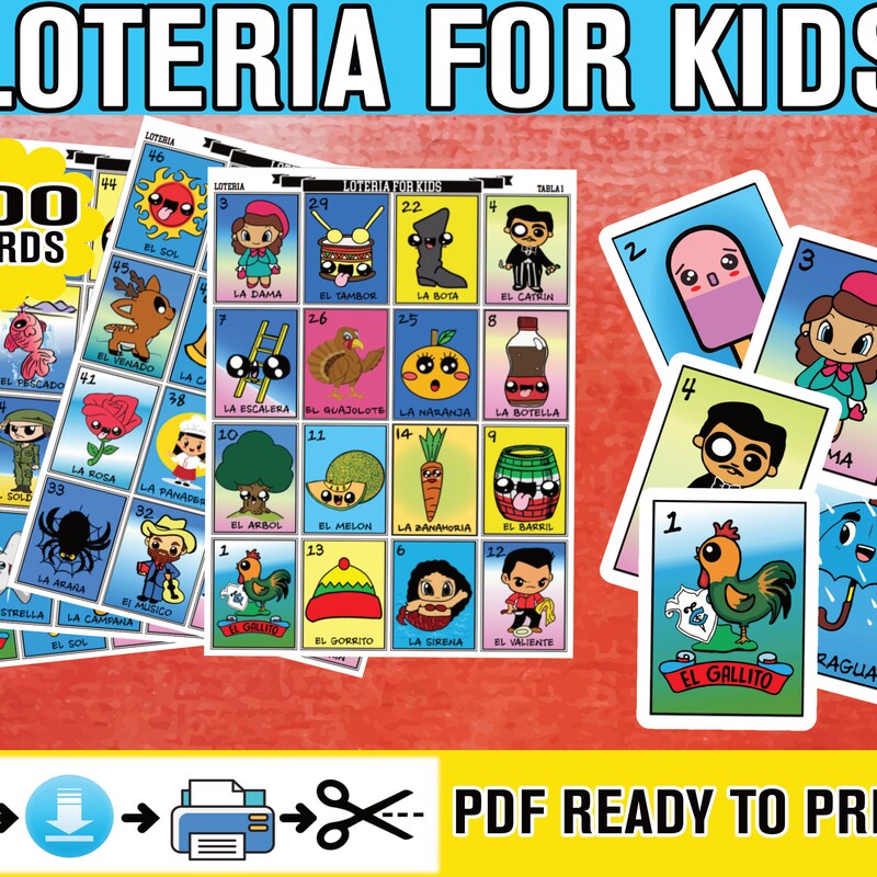 Loteria for the Classroom - Etsy