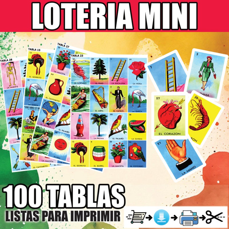 Mexican Loteria - Etsy
