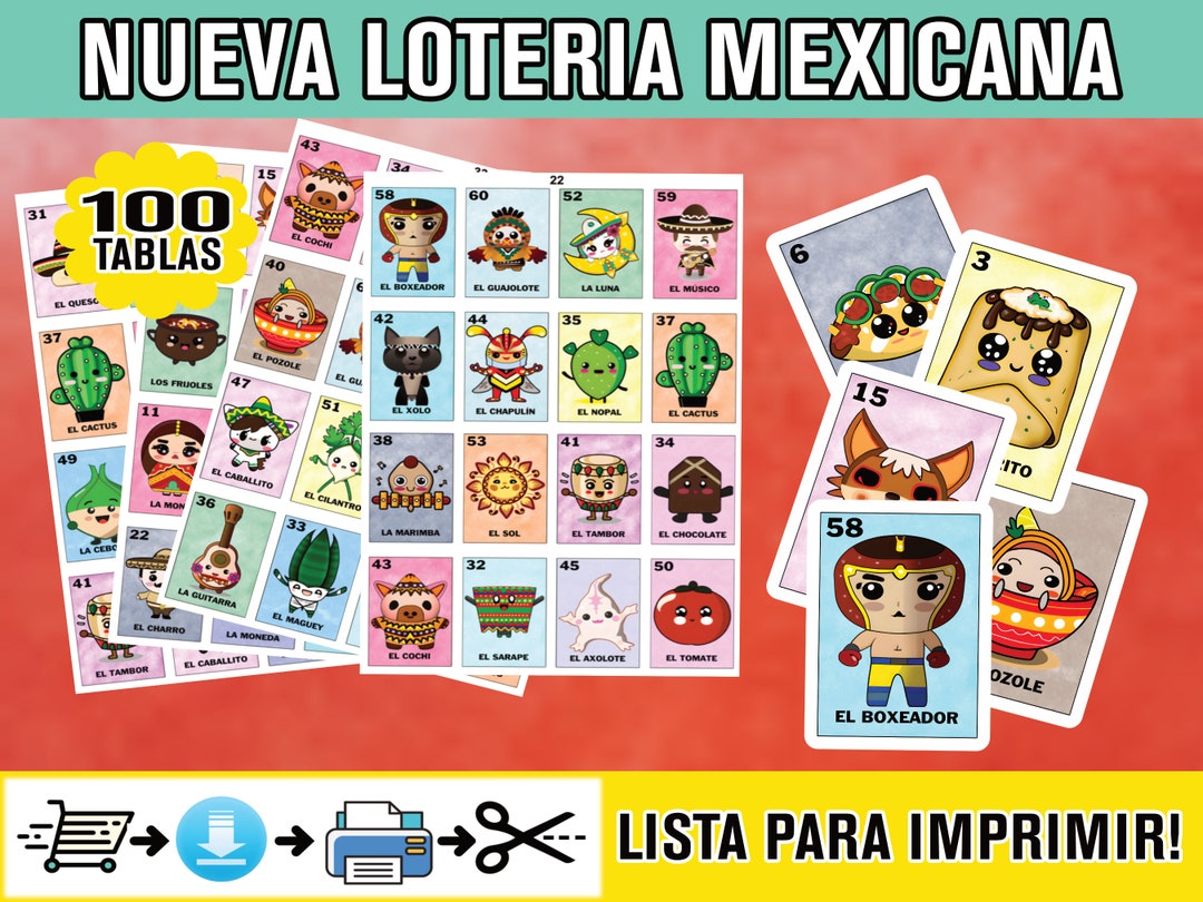 Mexican Loteria for Kids Viva Mexico NEW LIMITED EDITION 2025 Instant ...