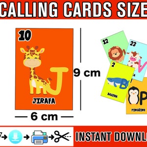 Loteria Del Abecedario Para Imprimir Loteria Didactica Educativa Del ...