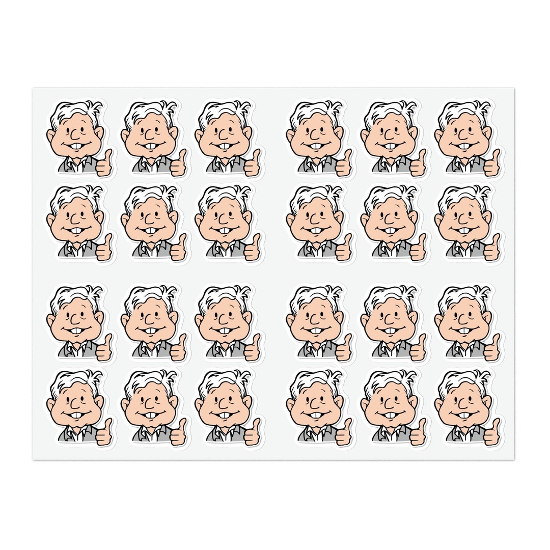 AMLO Stickers Mexican President Andres Manuel Lopez Obrador Gift for ...