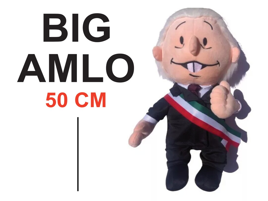 AMLO DOLL Pejeluche Andres Manuel Lopez Obrador Mexican President El ...