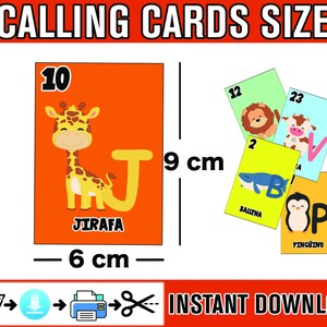 Loteria for Kids to Learn the Spanish Alphabet Great Loteria for School ...