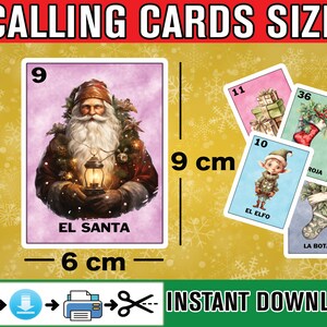 Loteria Navidad Imprimir Loteria Navideña Espanol Loteria Navidena ...