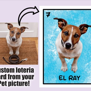 Personalized Loteria Card From Your Photo Custom Loteria Cards in PDF ...
