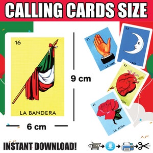 Loteria Mexicana Para Imprimir Edicion Extrema Tablas 6x6 Mexikanische ...