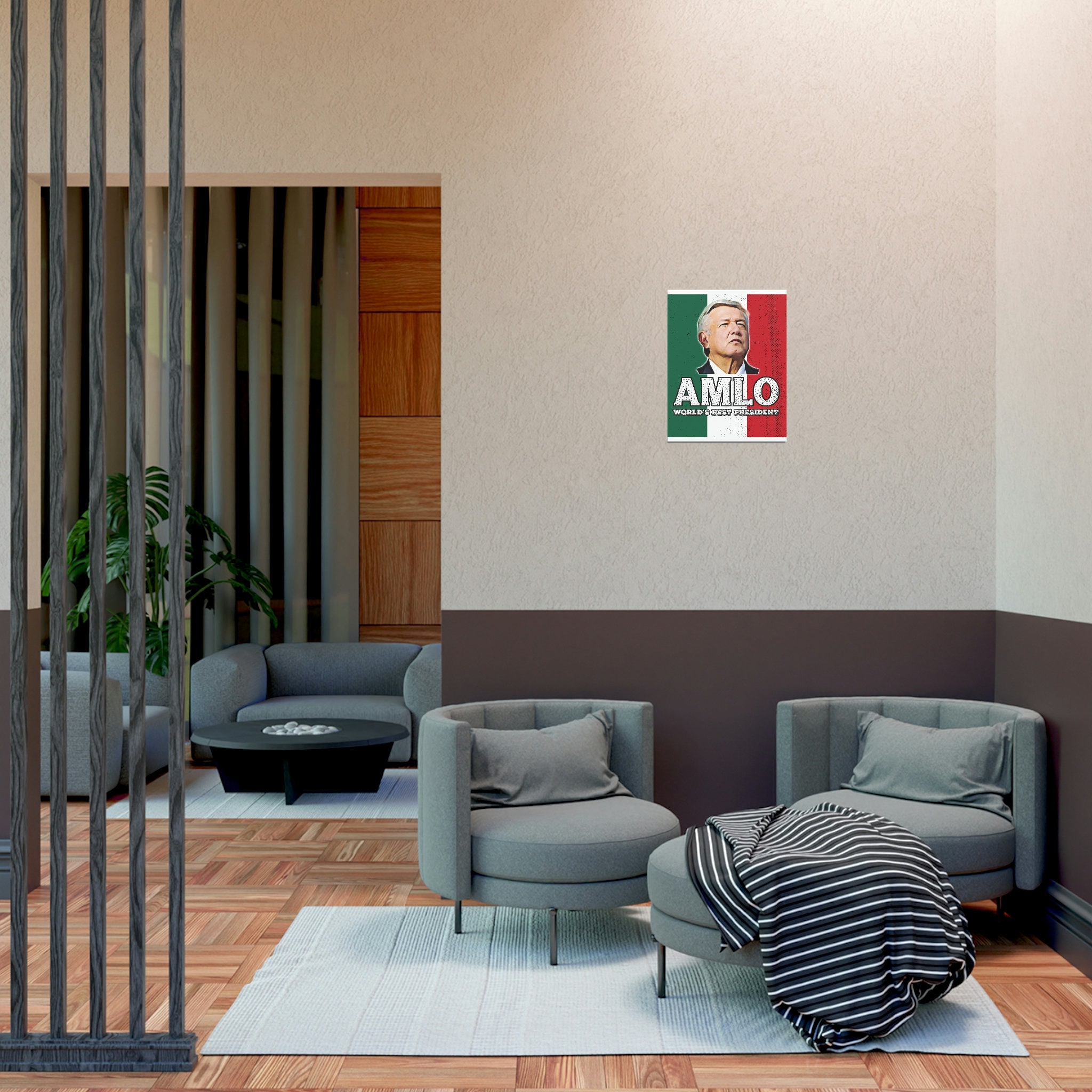 AMLO POSTER Andres Manuel Lopez Obrador Mexican President - Etsy