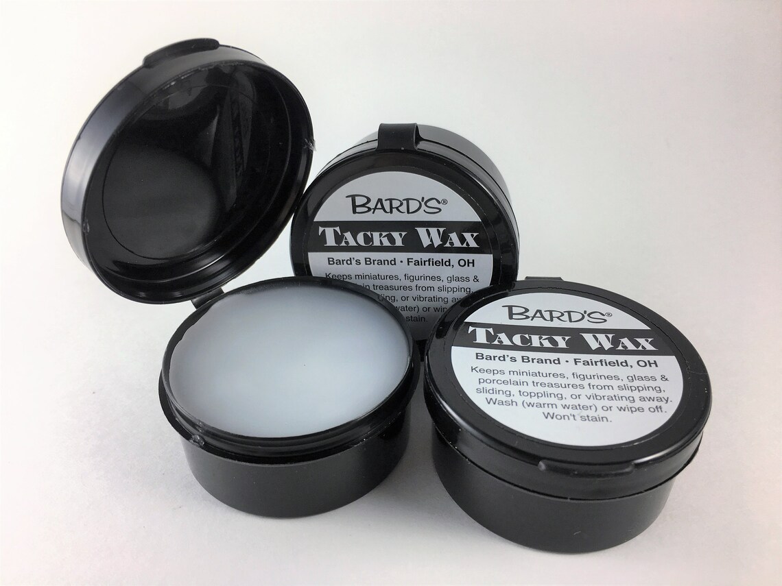 BARD'S TACKY WAX Tacky Glue Temporary Translucent - Etsy