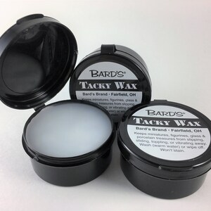 BARD'S TACKY WAX Tacky Glue Temporary Translucent - Etsy