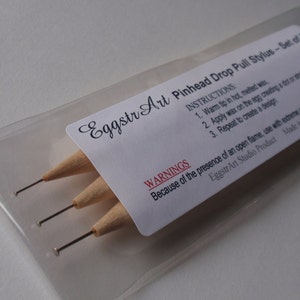 Traditional Drop Pull Pysanky Tools – Set of 3 Styluses, Original ...