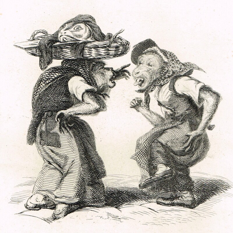 Monkey Antique - Etsy