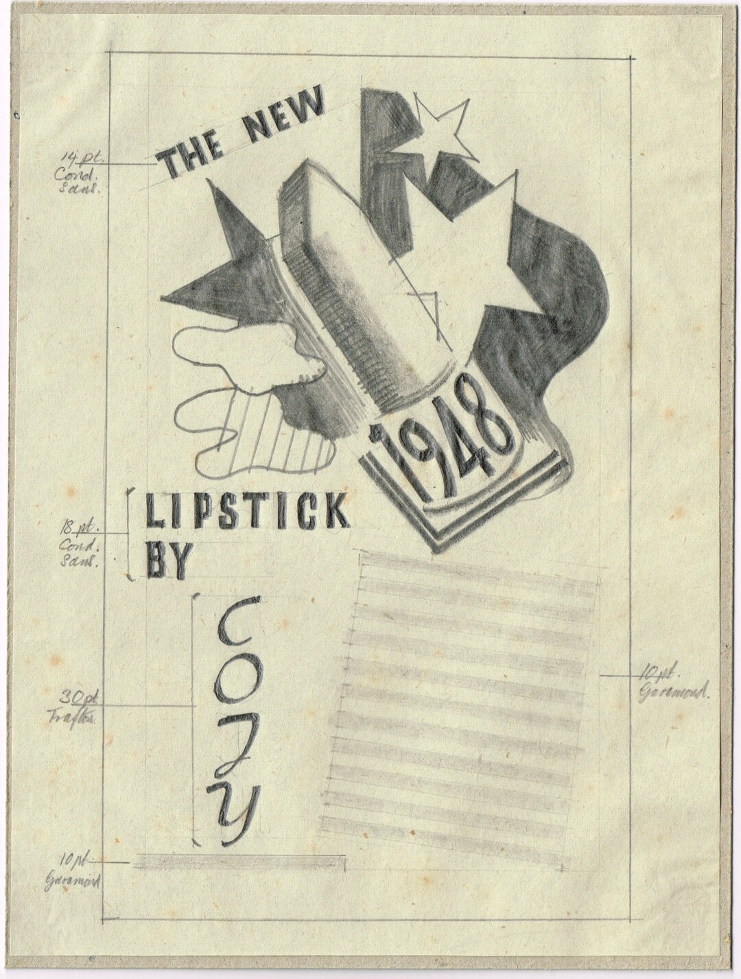 Vintage Original 1950s / 60s Advertising Drawing by Alan - Etsy