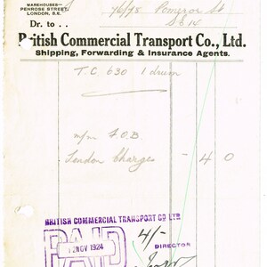 Antique Vintage Victorian 19th Century 1800s Invoice Bills - Etsy UK