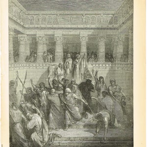 Job Lot of Holy Bible Religious Gustave Dore Antique Prints - Etsy