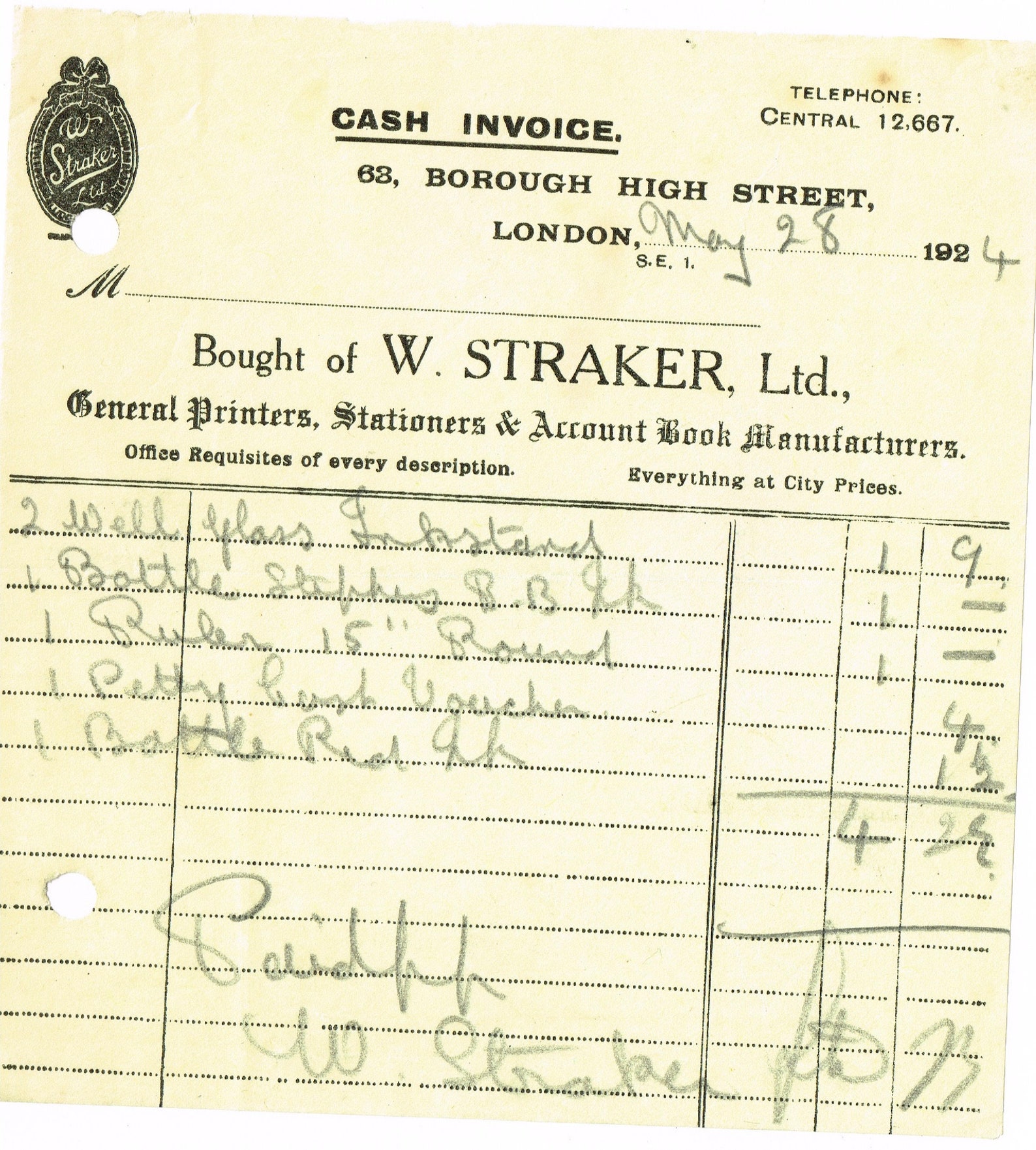 Antique Vintage Victorian 19th Century 1800s Invoice Bills | Etsy