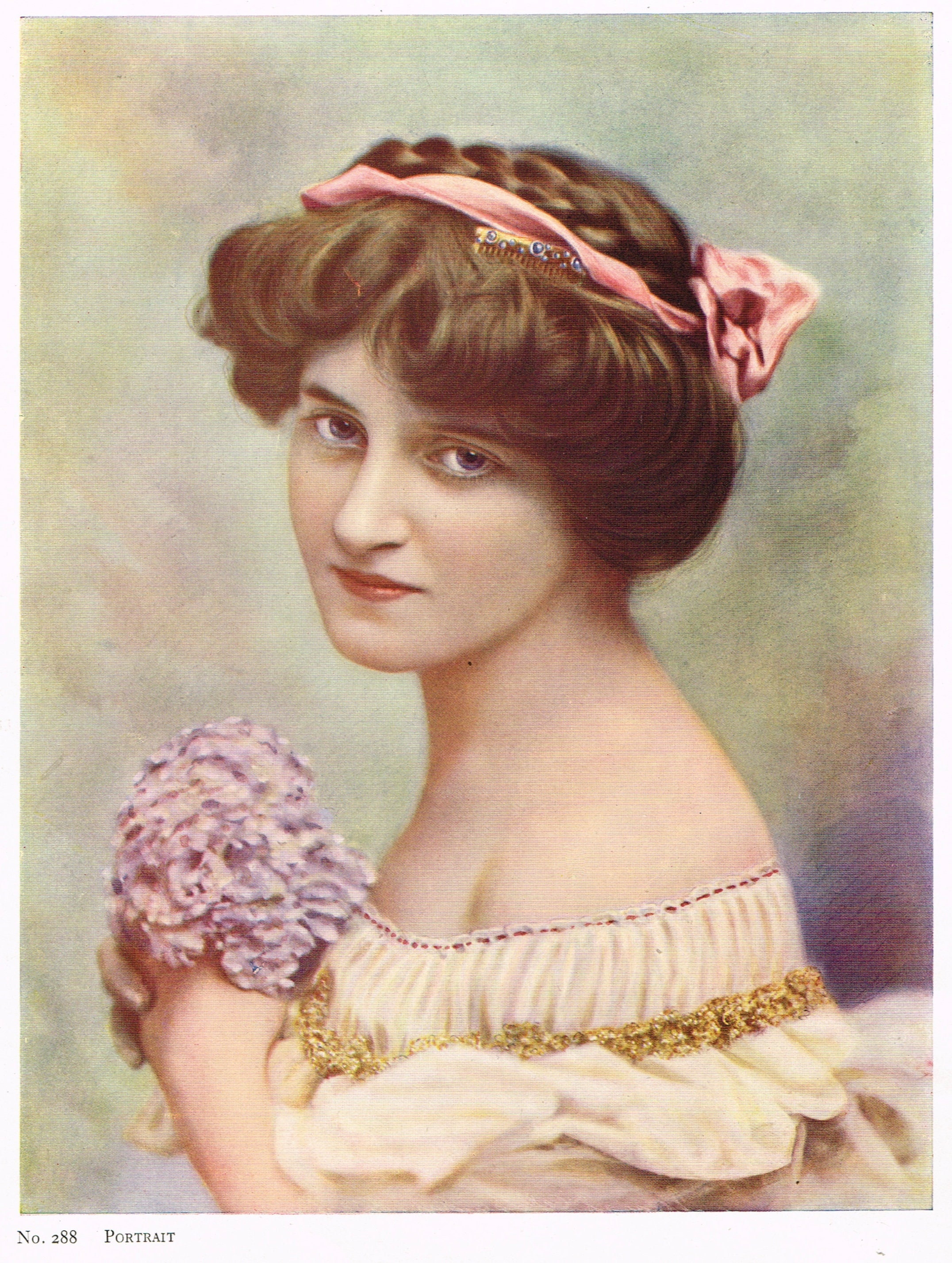 Large Original Vintage Mounted 1940s Coloured Print of an - Etsy UK