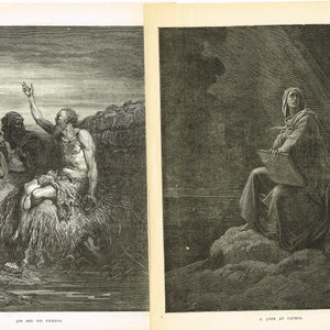 Job Lot of Holy Bible Religious Gustave Dore Antique Prints - Etsy