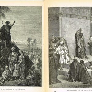 Job Lot of Holy Bible Religious Gustave Dore Antique Prints - Etsy