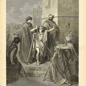 Job Lot of Holy Bible Religious Gustave Dore Antique Prints - Etsy