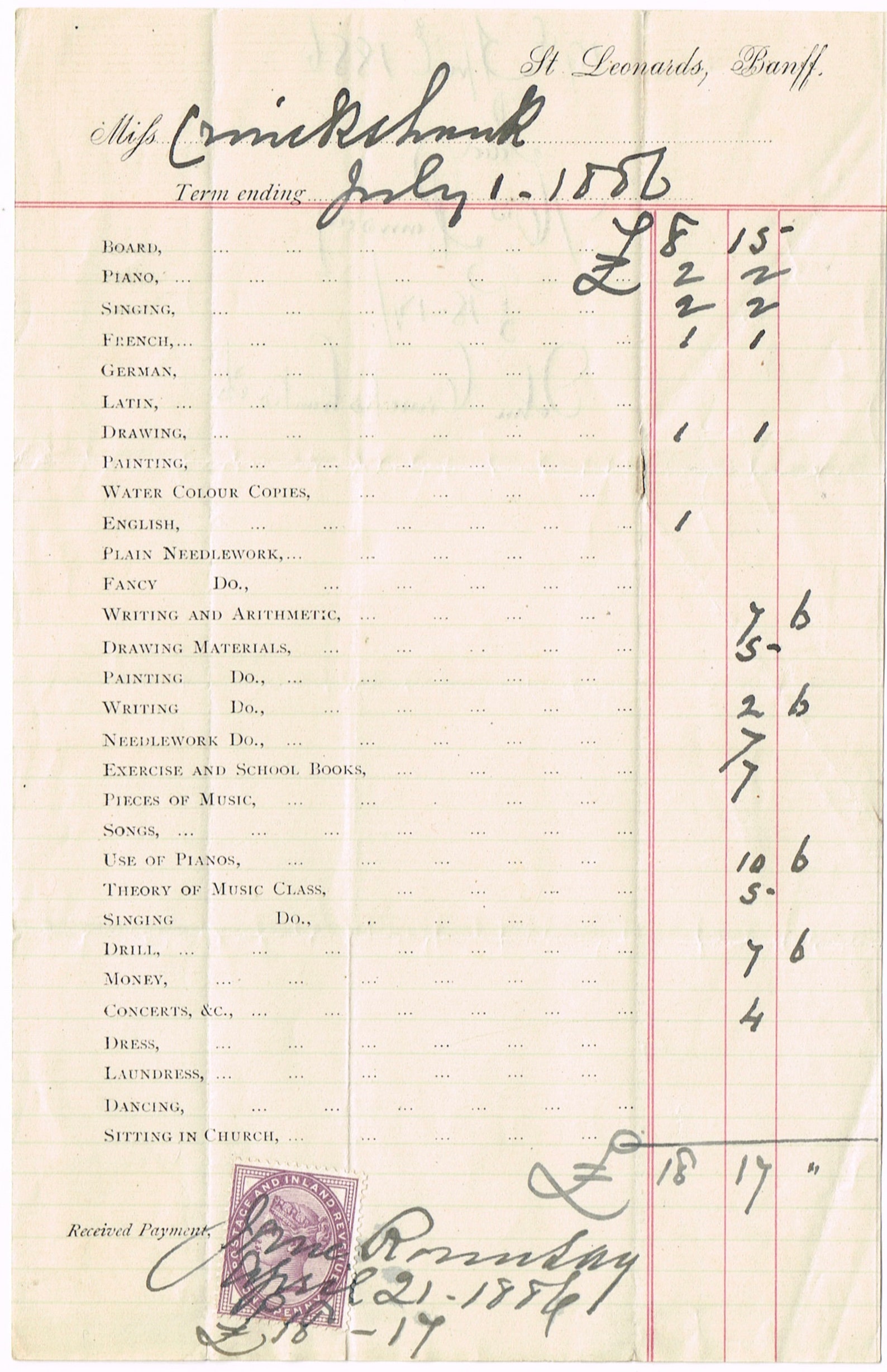 Antique Vintage Victorian 19th Century 1800s Invoice Bills | Etsy