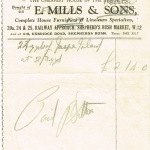 Antique Vintage Victorian 19th Century 1800s Invoice Bills - Etsy UK