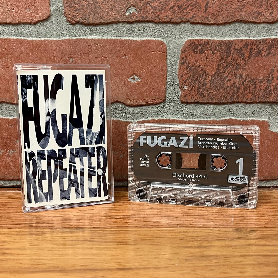 Fugazi Repeater Cassette Tape Album 1990 Ian Mackaye Ex Minor Threat ...