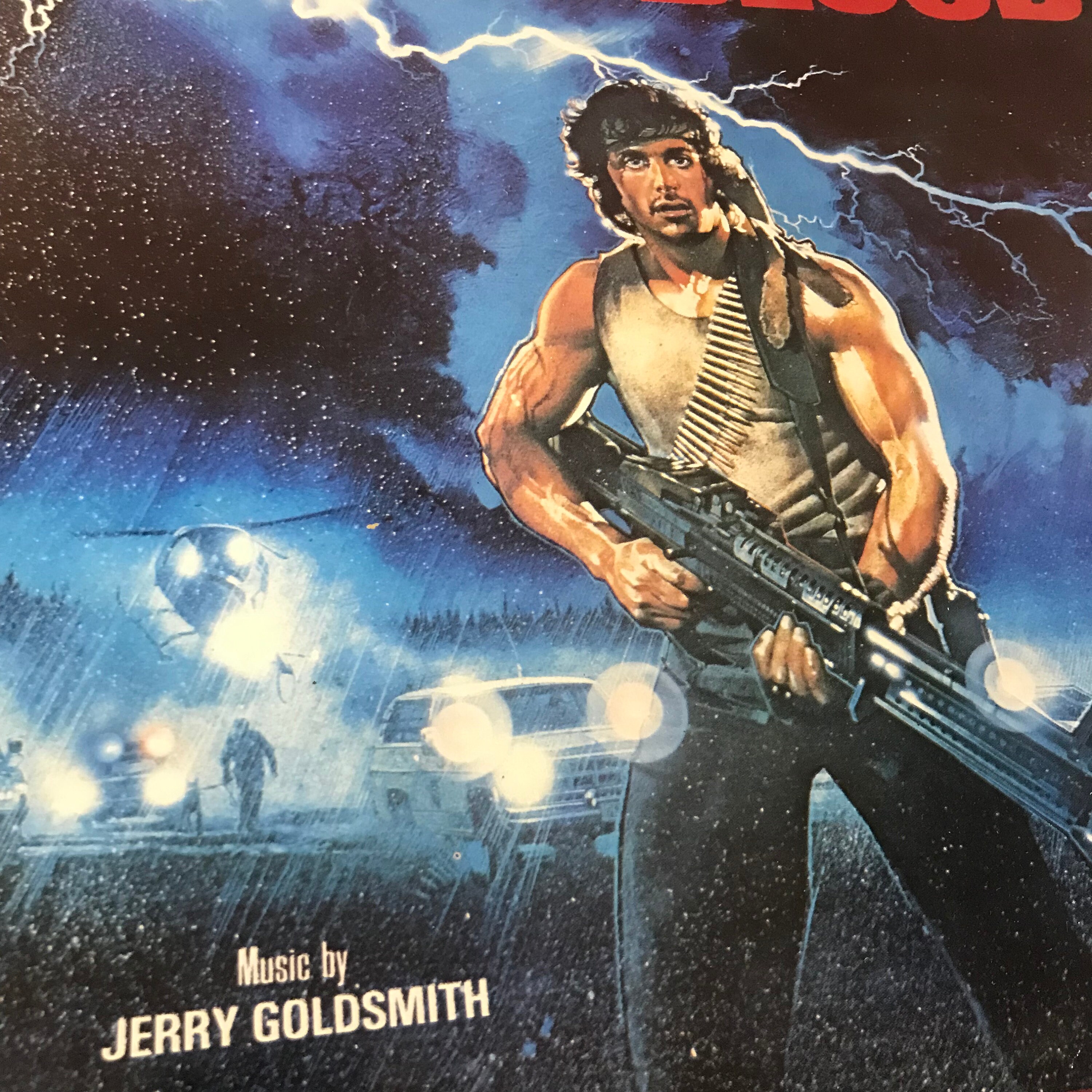 Rambo First Blood Original Movie Soundtrack Vinyl Record Album LP 1982 ...