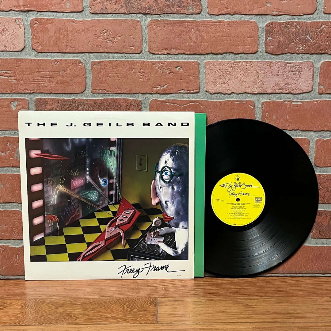 The J. Geils Band Freeze Frame Vinyl Record Album LP 1981 Centerfold ...