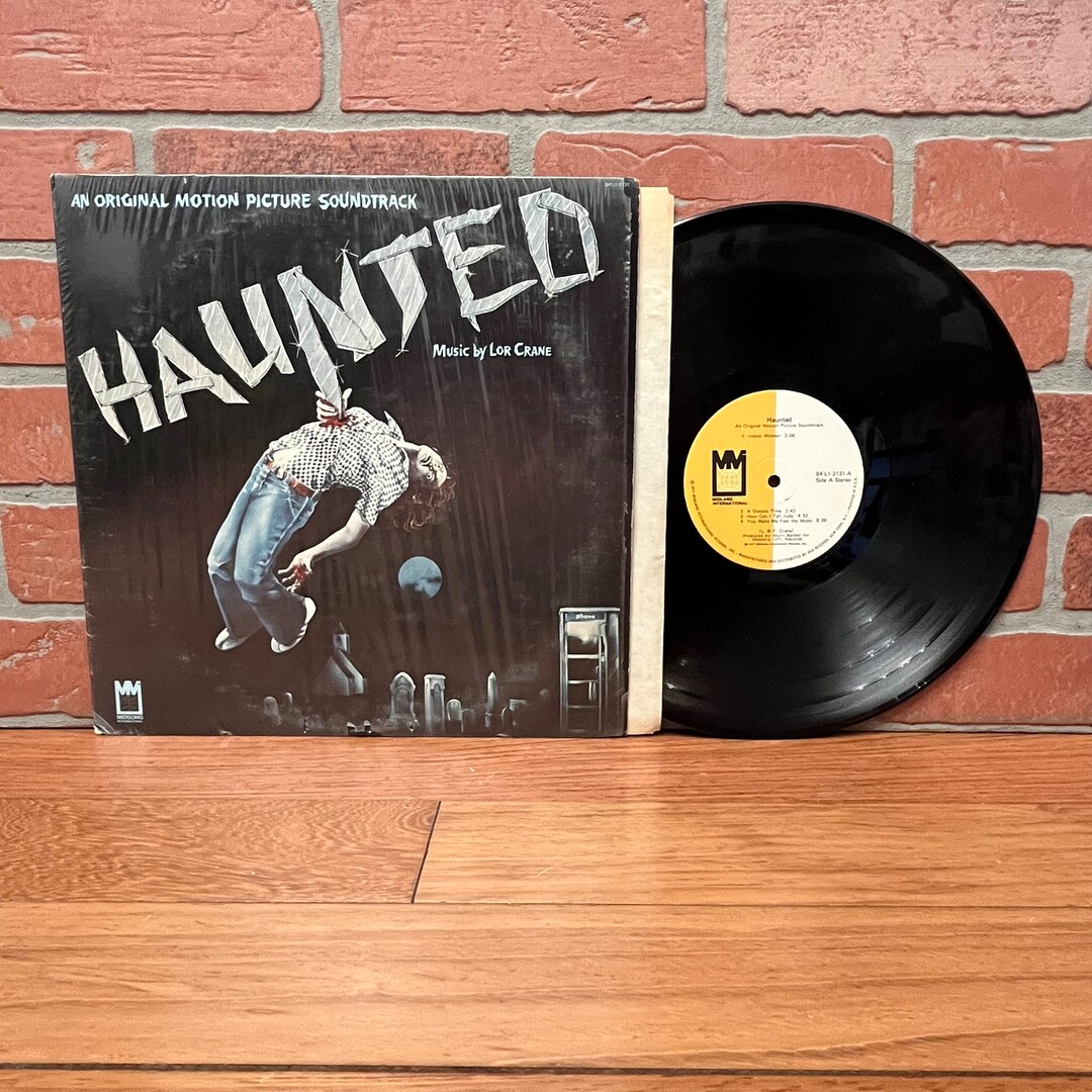 Haunted Original Movie Soundtrack Vinyl Record Album LP 1977 Promo Copy ...