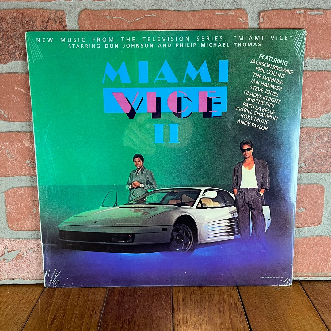 Miami Vice II 2 Soundtrack Vinyl Record Album LP 1986 SEALED - Etsy