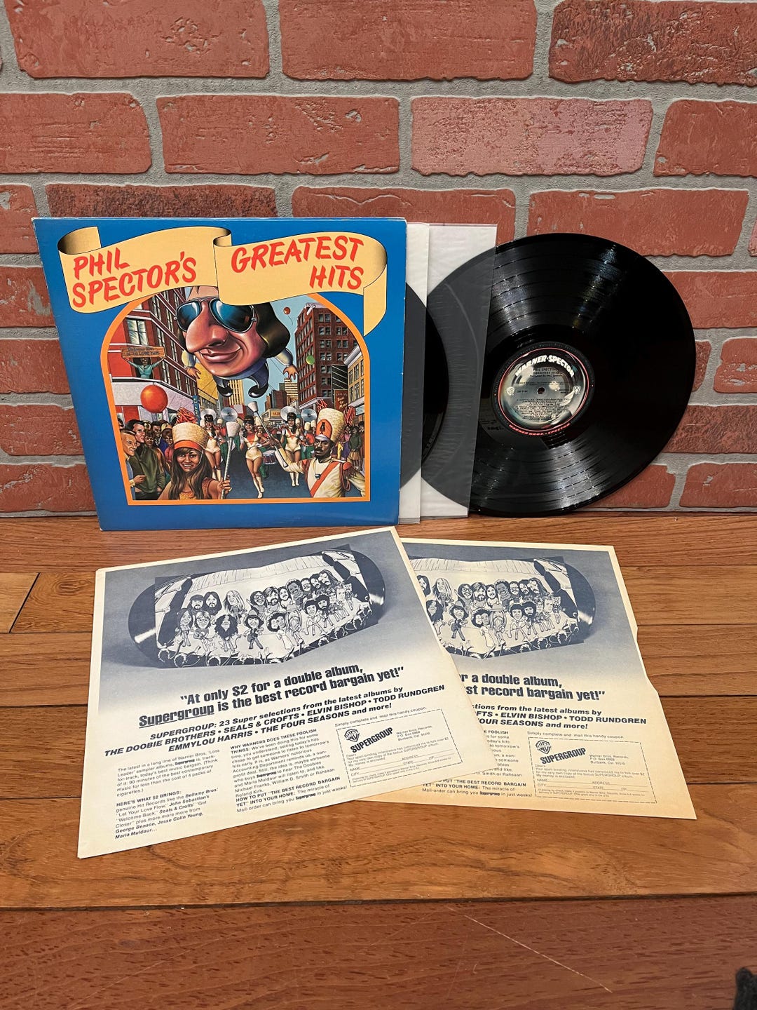 Phil Spector's Greatest Hits Vinyl Record Album Double LP 1977 Gatefold ...