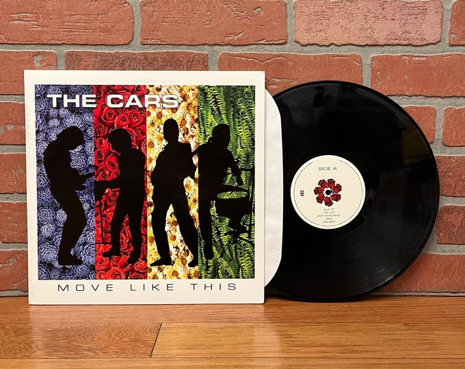 The Cars Move Like This Vinyl Record Album LP 2011 Gatefold Rare Hard ...