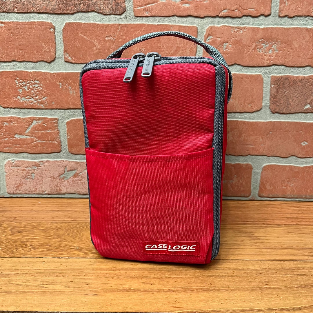 CD Compact Disc Storage Case Tote Case Logic Holds 15 Cds Vintage 1990s ...