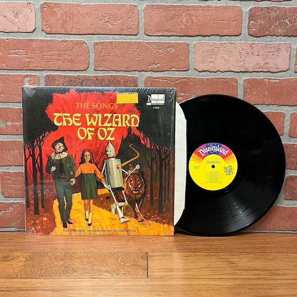 The Wizard of Oz Record - Etsy