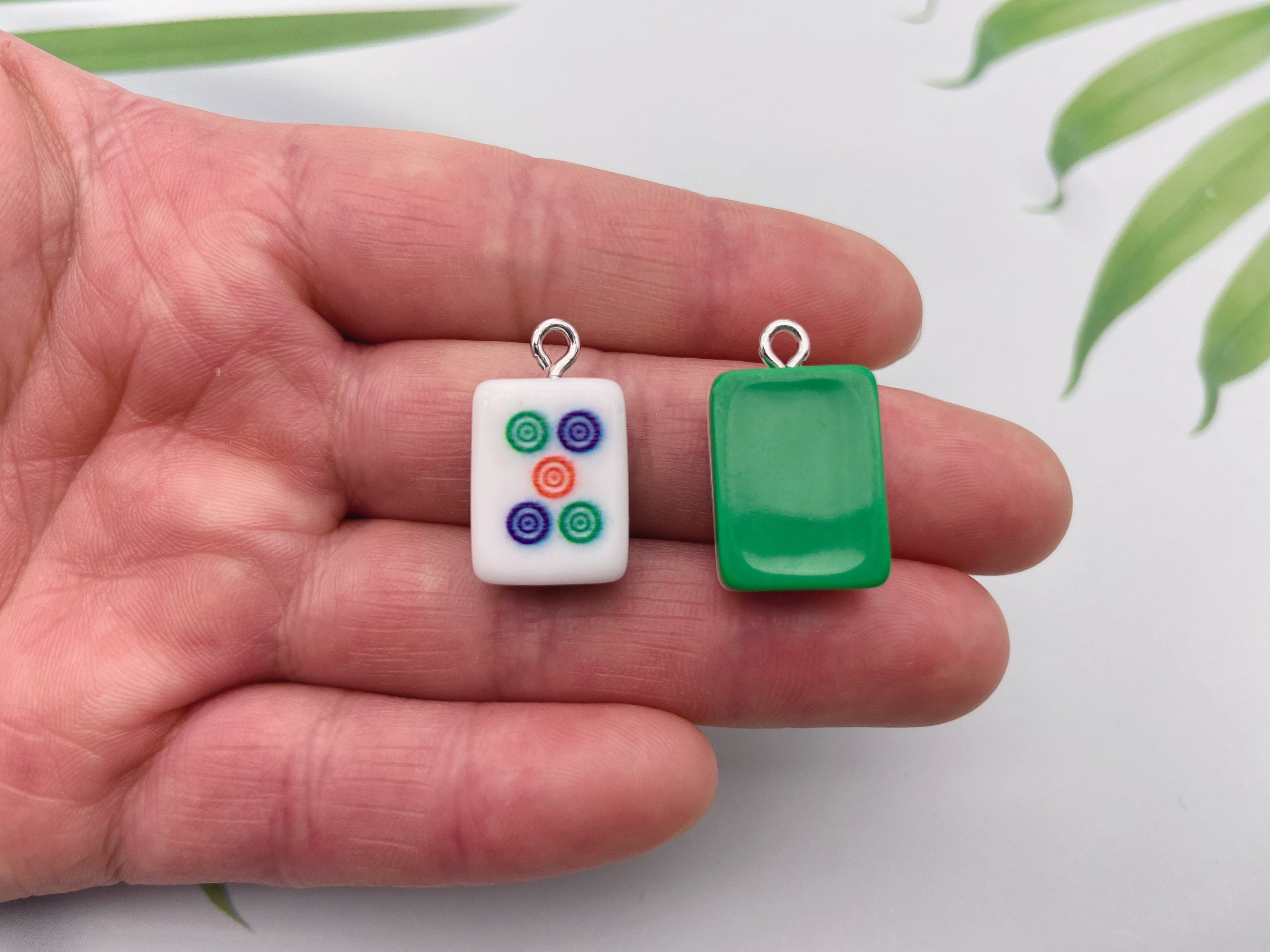 Resin Mahjong Charms,mahjong Pendants for Jewelry Making,earring ...