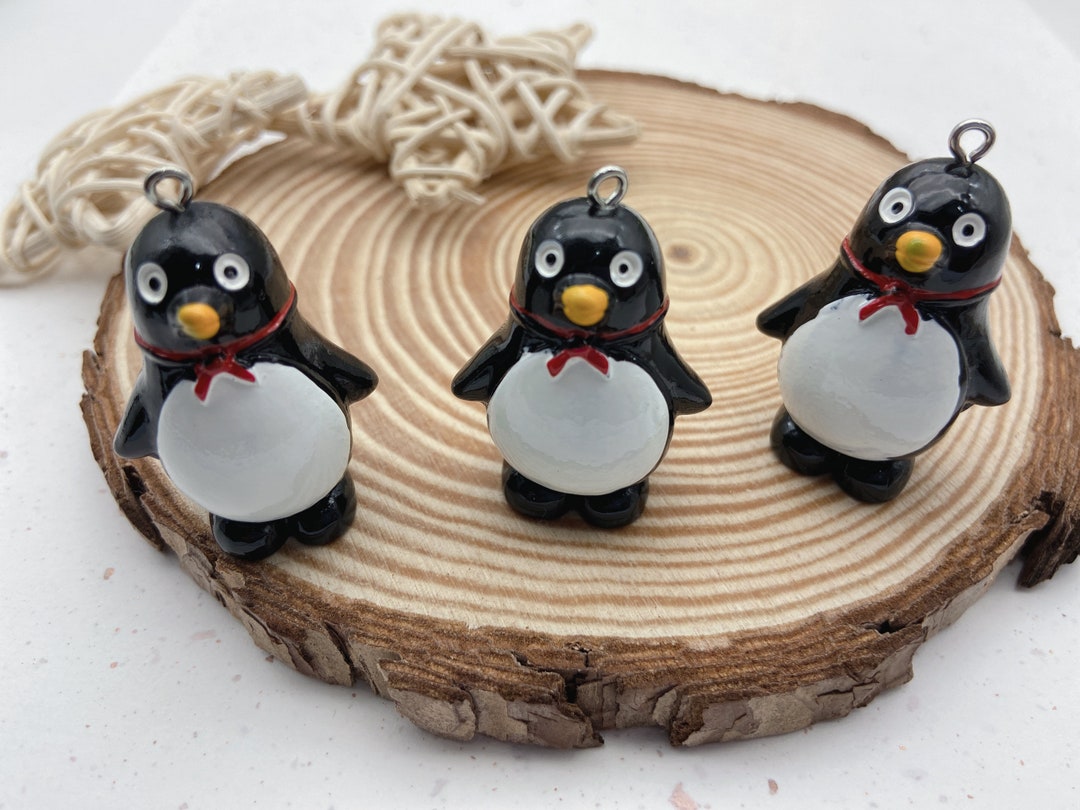 Kawaii Resin Penguin Charms,animal Pendants for Jewelry Making,earring ...