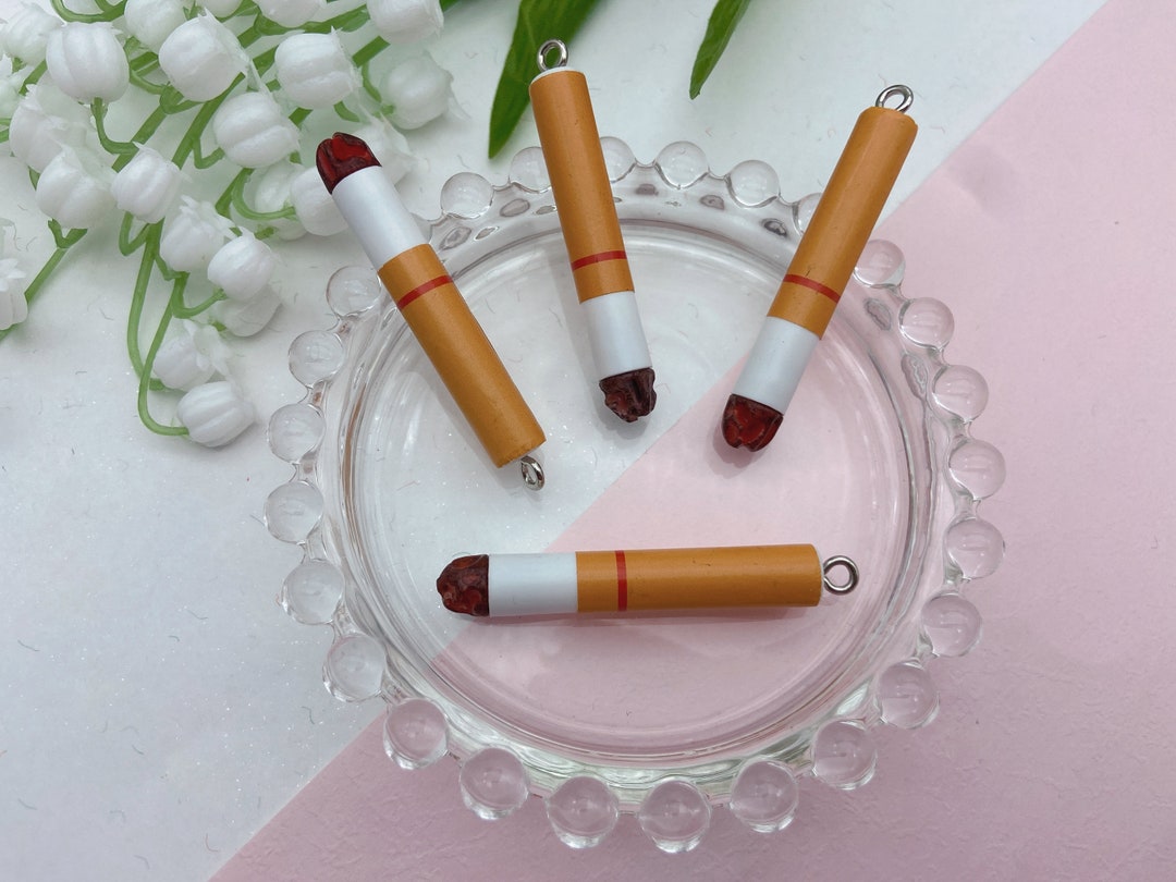 Kawaii Resin Cigarette Charms,resin Pendants for Jewelry Making,earring ...