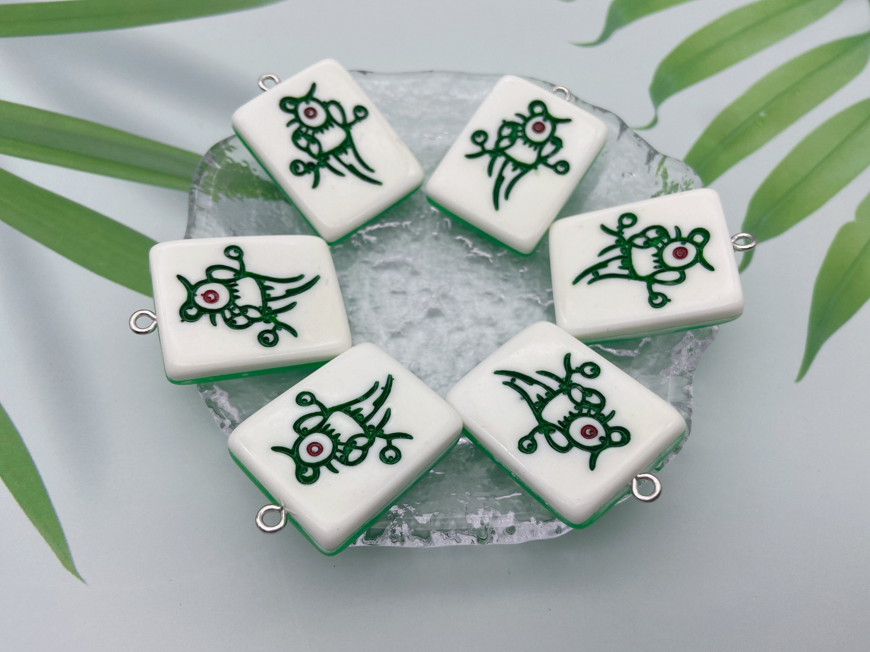 Mahjong Charms,mahjong Pendants for Jewelry Making,earring Necklace ...