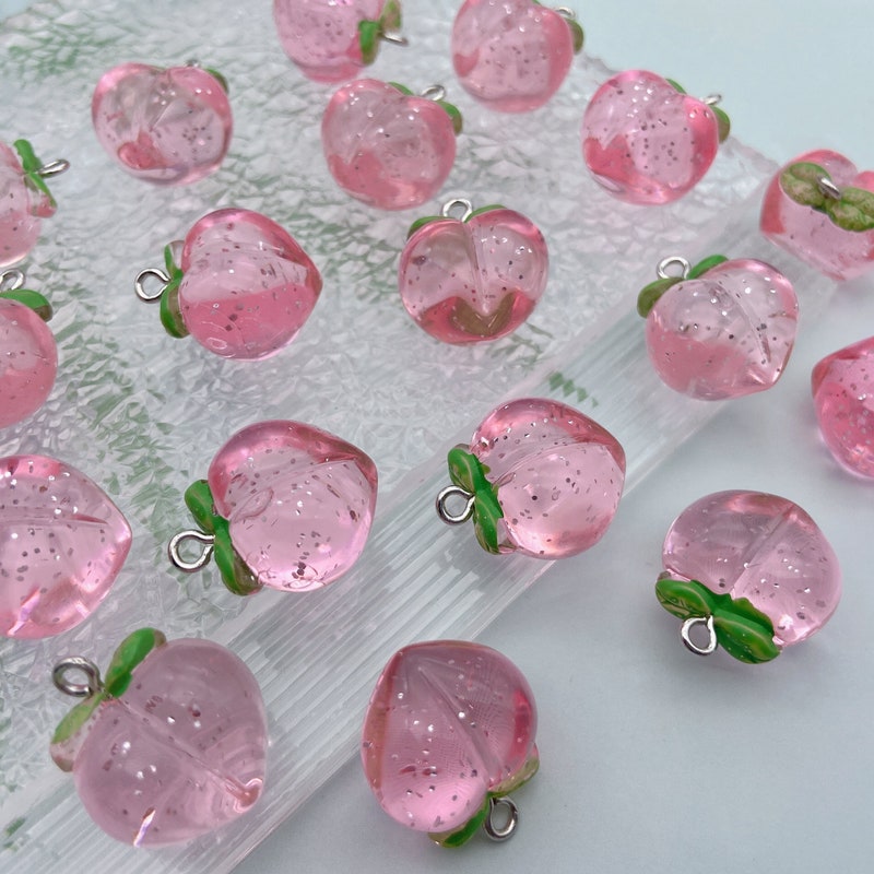Peach Charms - Etsy