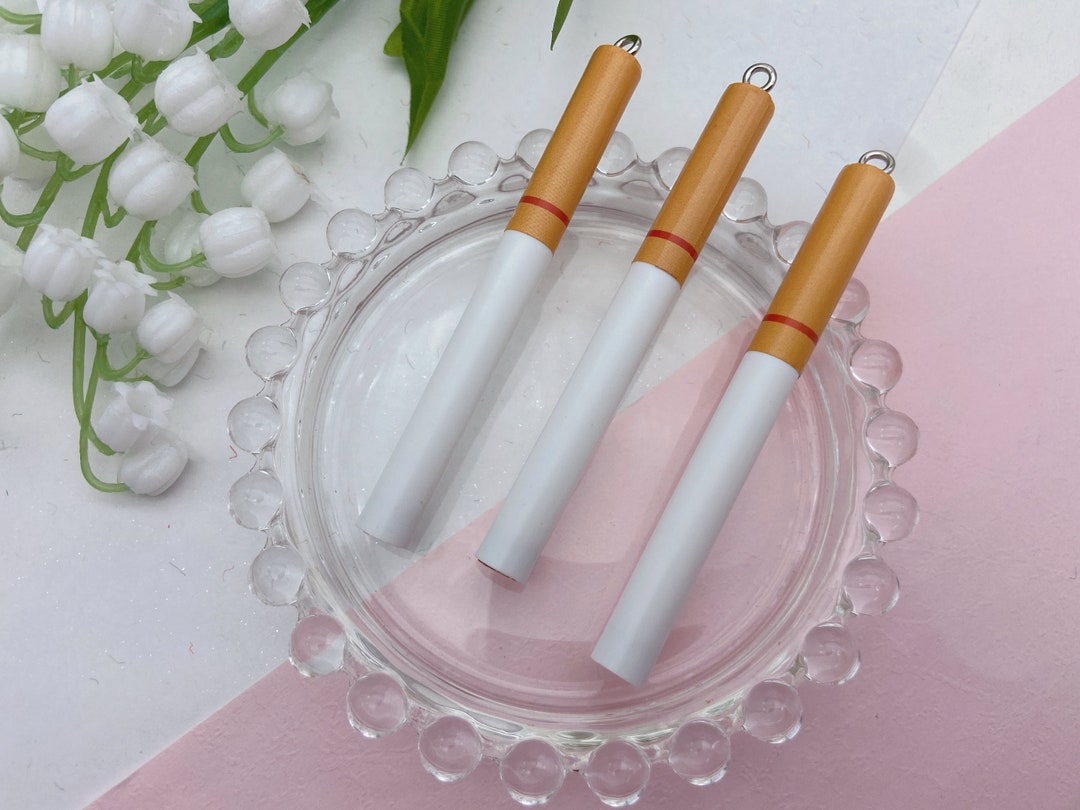 Kawaii Resin Cigarette Charms,resin Pendants for Jewelry Making,earring ...