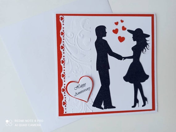 Handmade Love Anniversary Cards