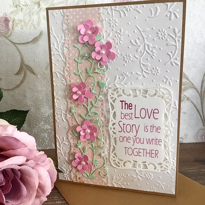 Handmade Greeting Congratulation Card. Love Card Wedding - Etsy
