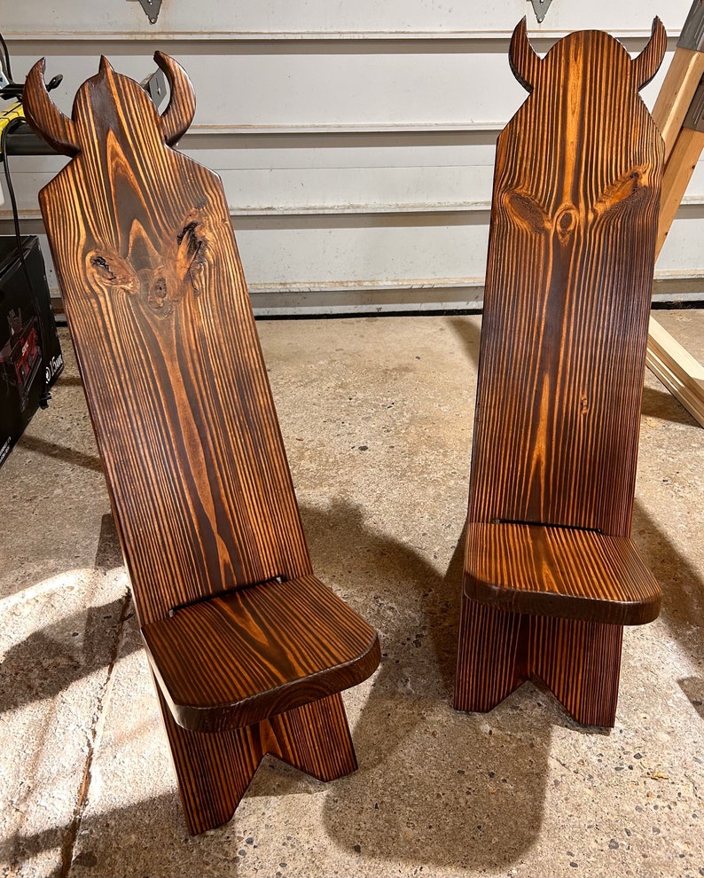 Custom Viking/stargazing/camping Chairs - Etsy