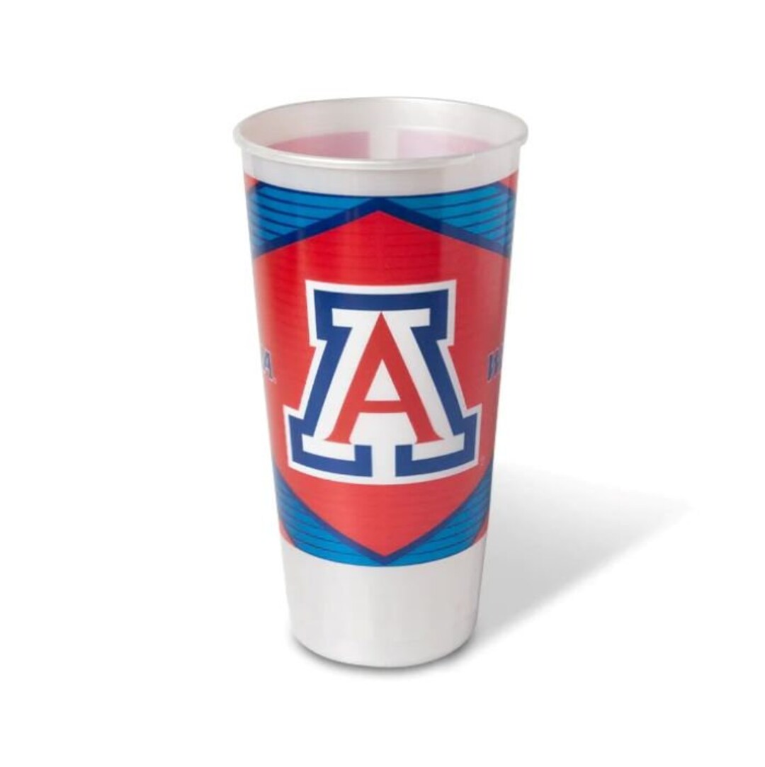 4ct Arizona Wildcats Re-usable Souvenir Cups Large 24oz Size- College ...