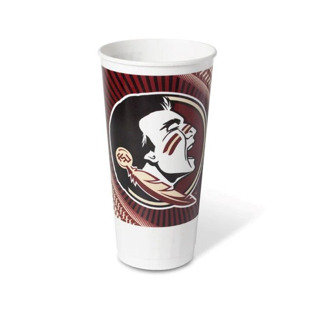 4ct Florida State Seminoles Re-usable Souvenir Cups Large 24oz Size ...