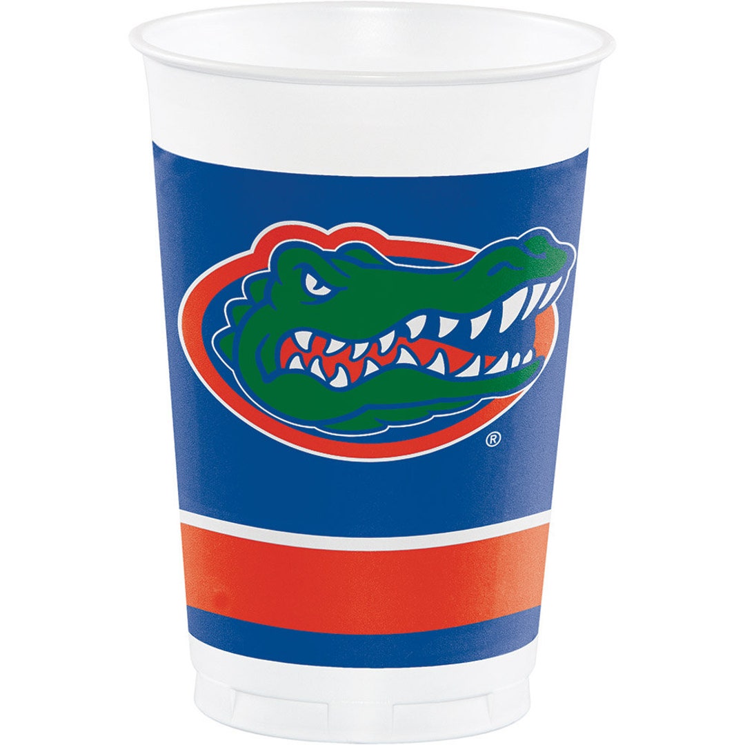 16-ct University of Florida Gators Plastic 20oz Disposable Party Cups ...