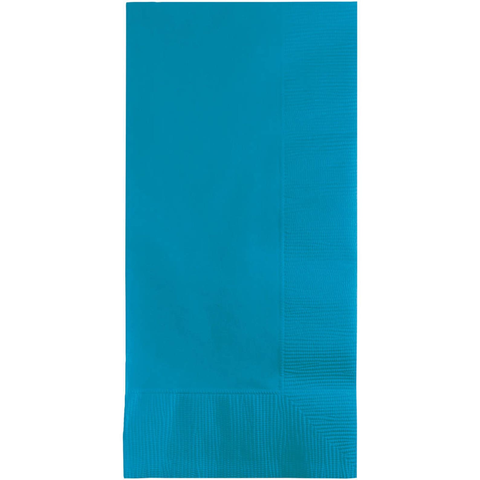 50 count package of Turquoise Dinner Quality Napkins 2ply with | Etsy
