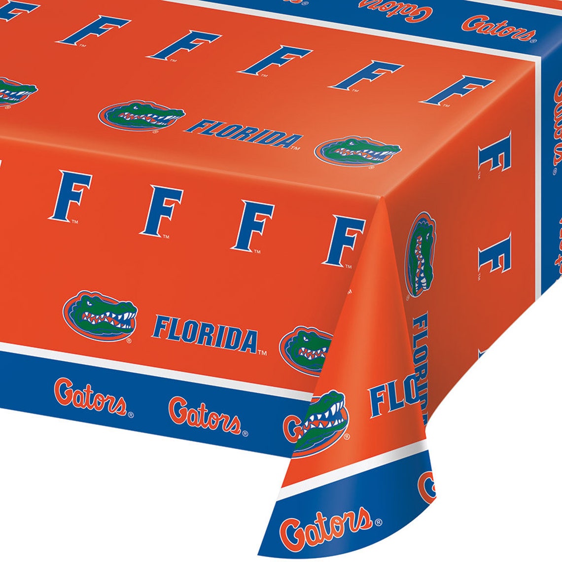 2-pack University of Florida Gators Premium Plastic Table Covers ...